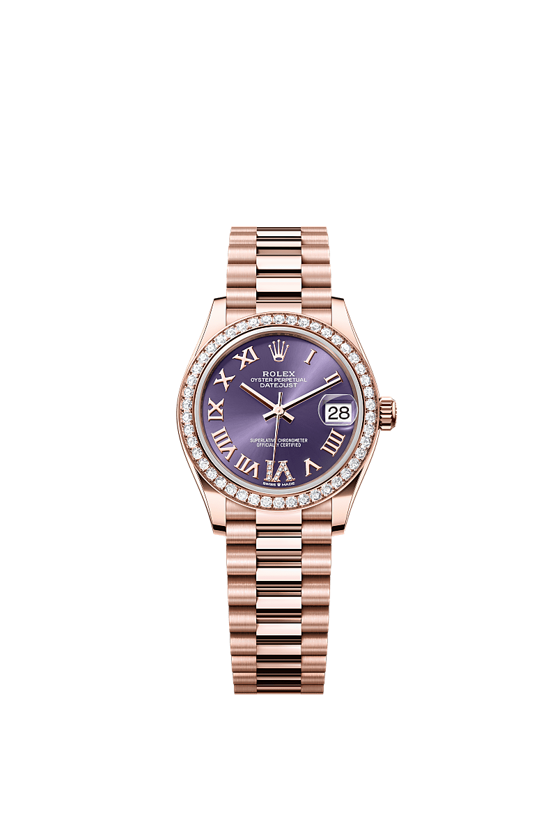 Jam tangan Datejust 31 Rolex: emas Everose 18 karat - m278285rbr-0023