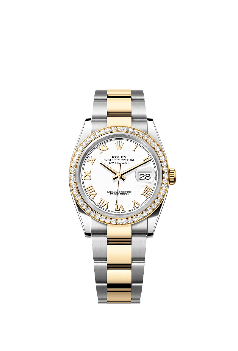 Rolex Datejust 36 watch: Oystersteel and yellow gold - m126283rbr-0016