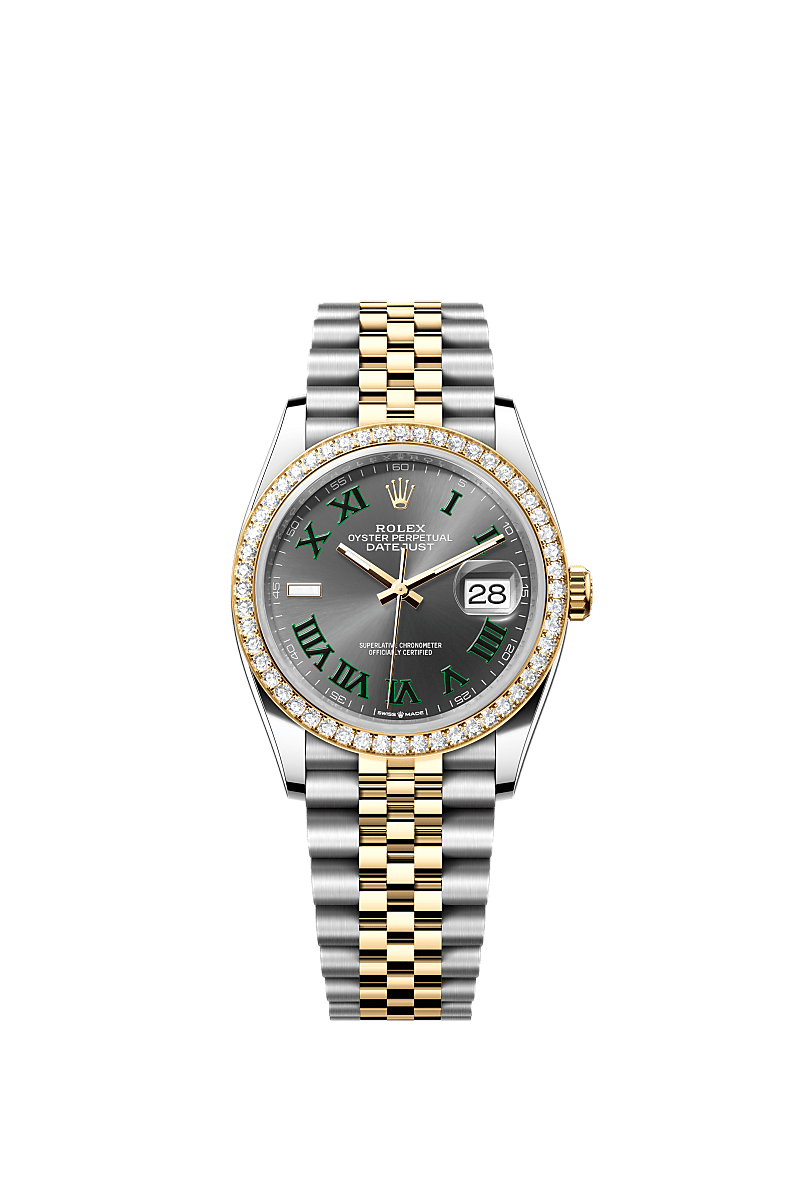 Rolex Datejust 36 watch: Oystersteel and yellow gold - m126283rbr-0021