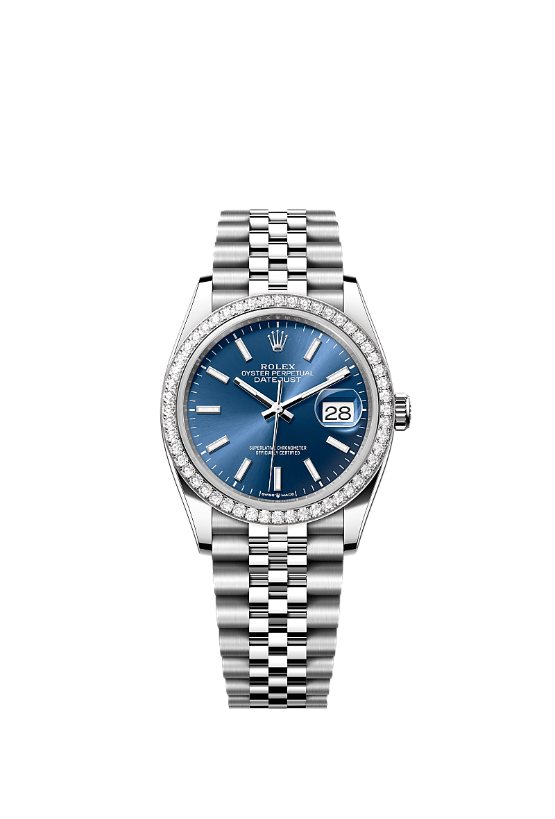 Rolex Datejust 36 watch: Oystersteel and white gold - m126284rbr-0009