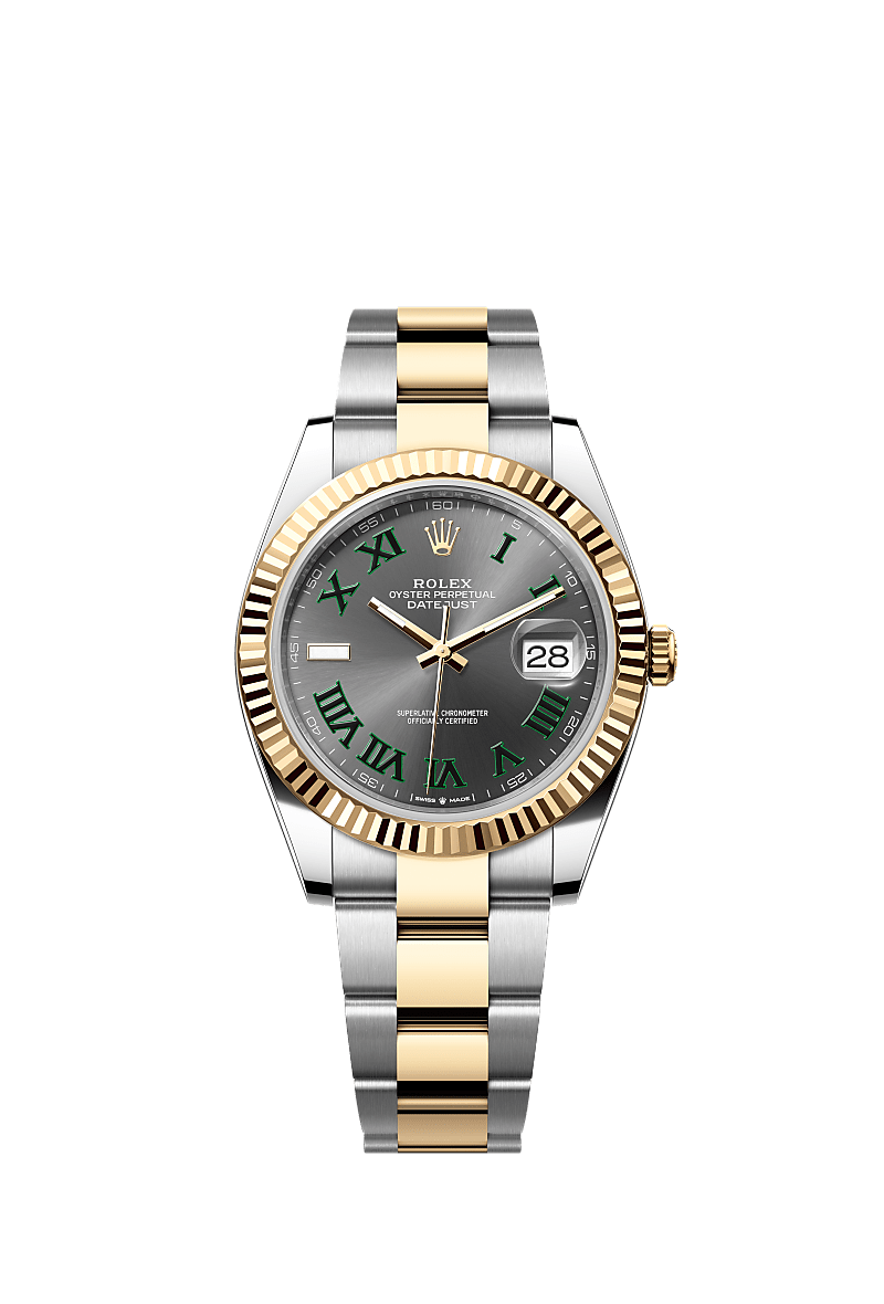 Reloj Rolex Datejust 41: acero Oystersteel y oro amarillo - m126333-0019