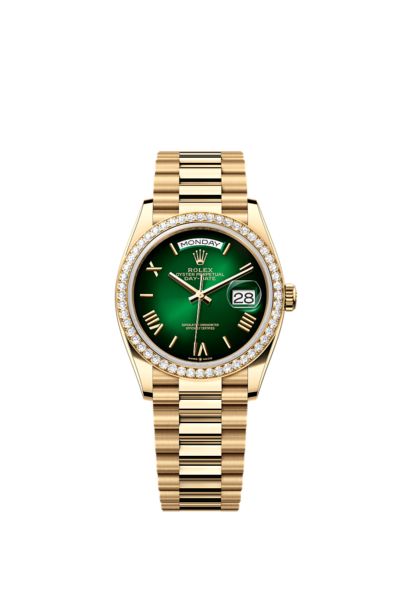 Rolex Day-Date 36 watch: 18 kt yellow gold - m128348rbr-0068