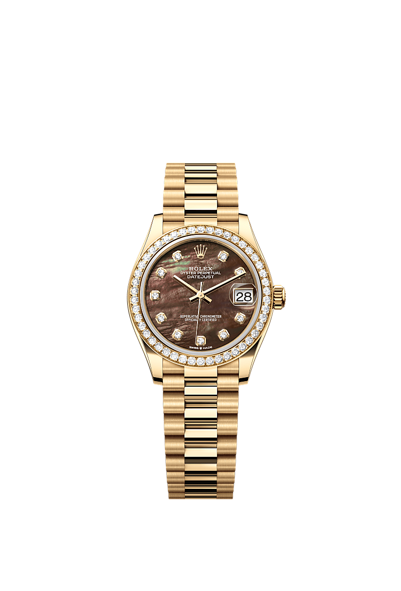 Montre Rolex Datejust 31 : or jaune 18 ct - m278288rbr-0032