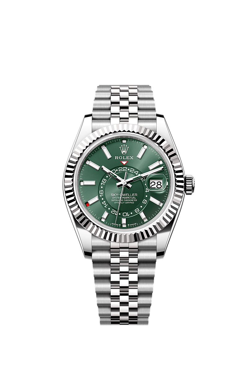 Rolex Sky-Dweller watch: Oystersteel and white gold - m336934-0002