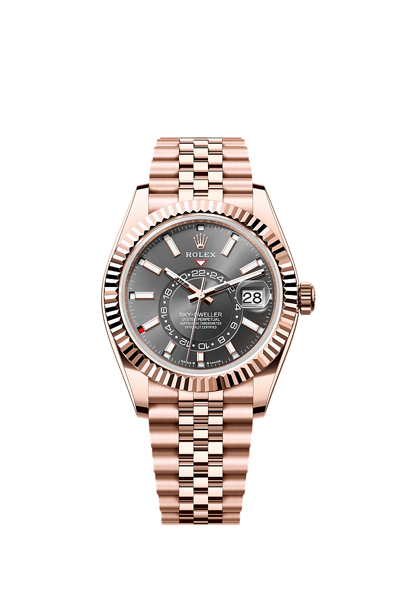 Rolex Sky-Dweller watch: 18 kt Everose gold - m336935-0008