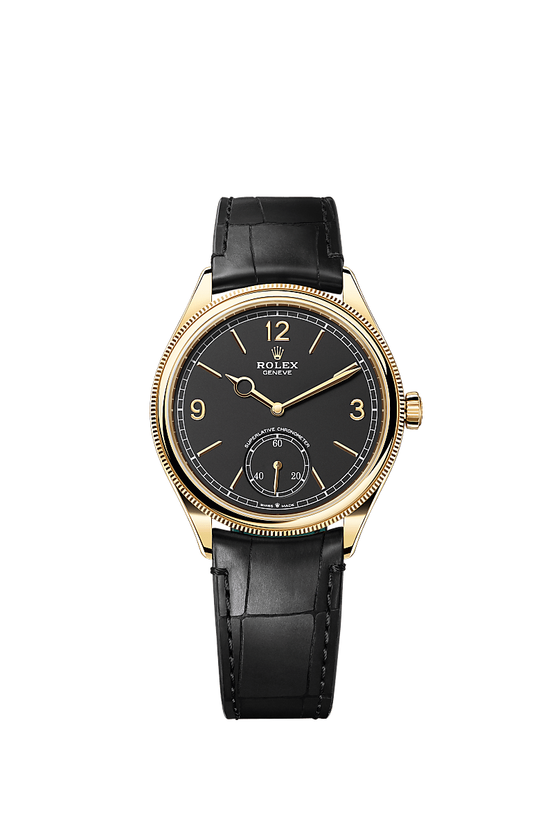 Rolex 1908 watch: 18 kt yellow gold - m52508-0002